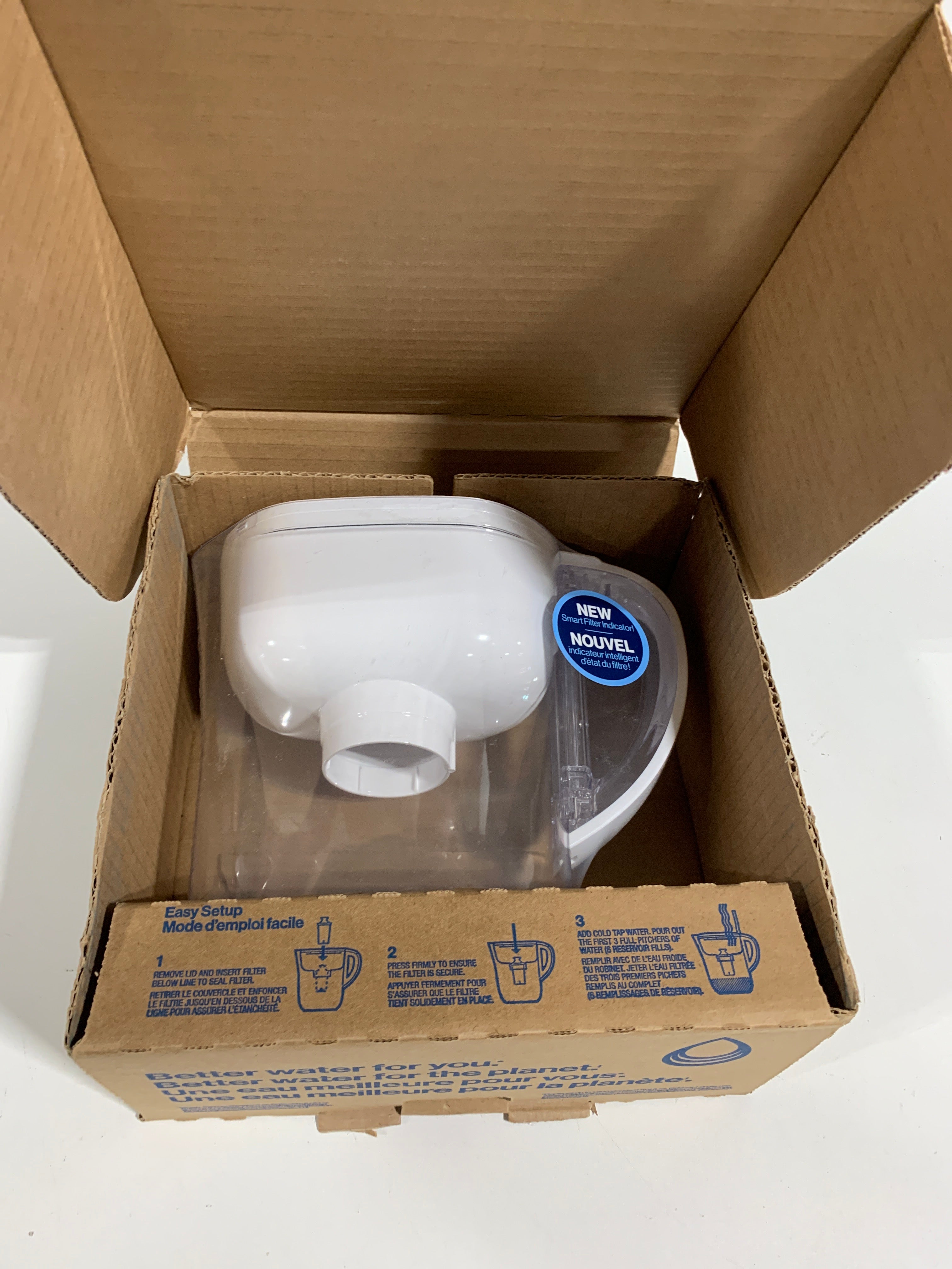 Brita Metro Water Filter Pitcher with SmartLight Filter Change Indicat ...